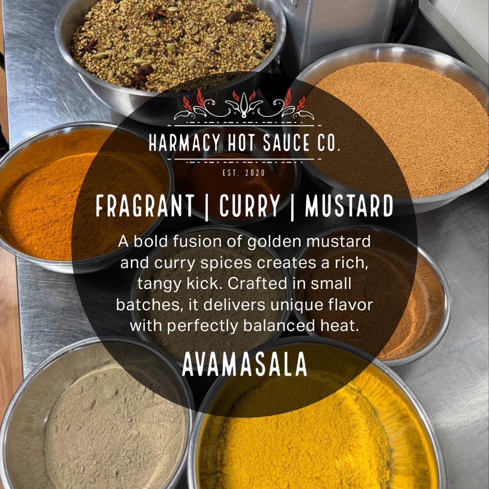 Ava Masala - Curry Mustard (9oz) – Harmacy Hot Sauce Co.