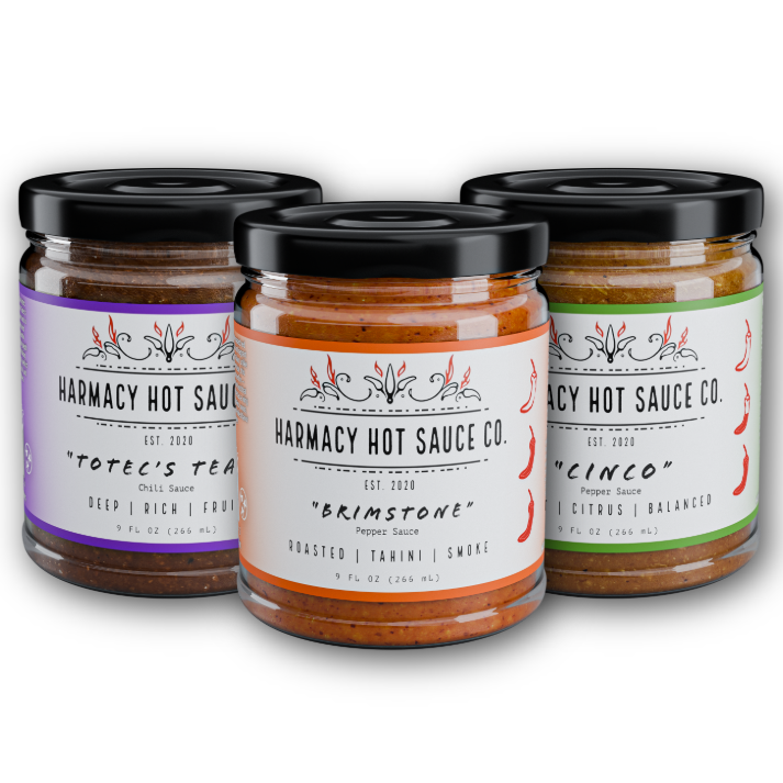 Variety Pack #1 - Best Sellers – Harmacy Hot Sauce Co.